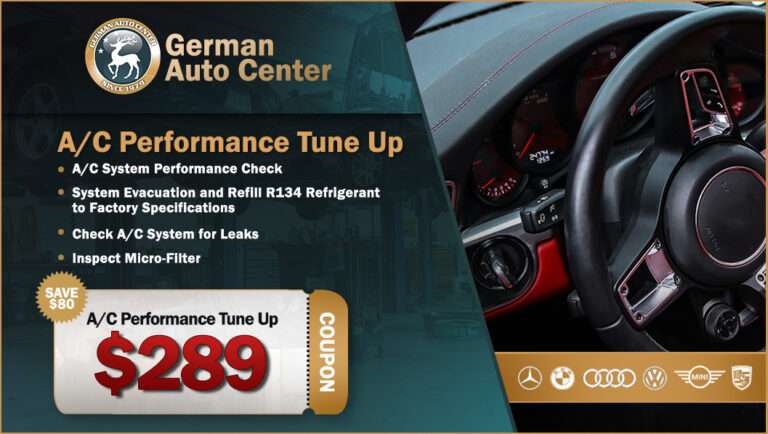 German Car Repair Coupons from German Auto Center